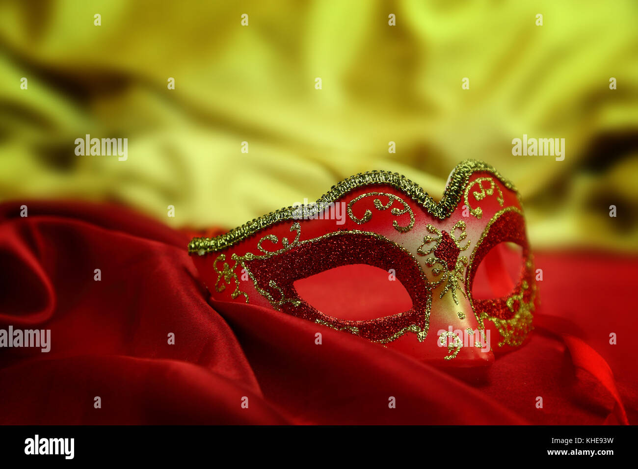 Vintage venetian carnival mask on velvet background Stock Photo - Alamy