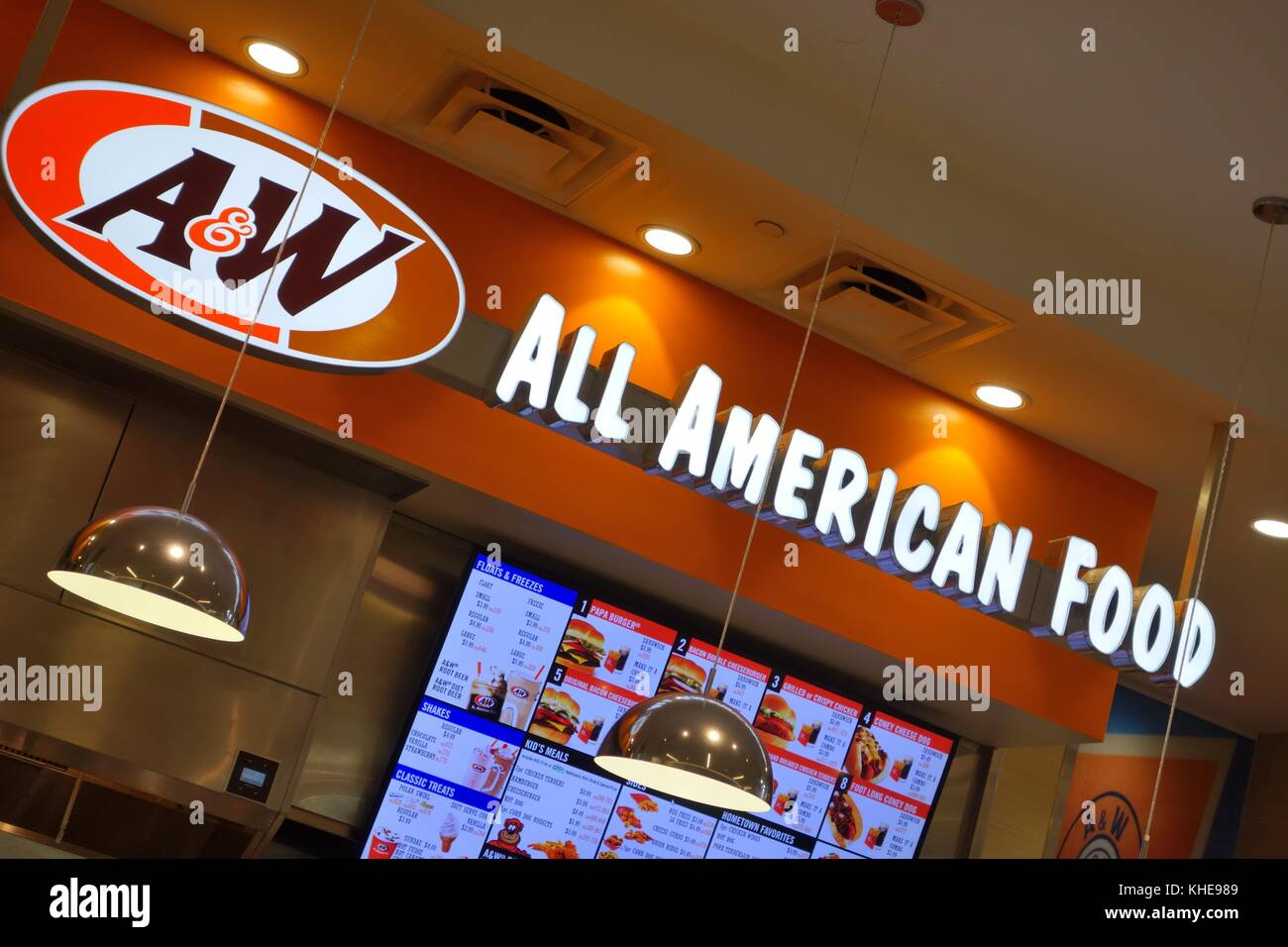 Fast Food Court High Resolution Stock Photography and Images - Alamy