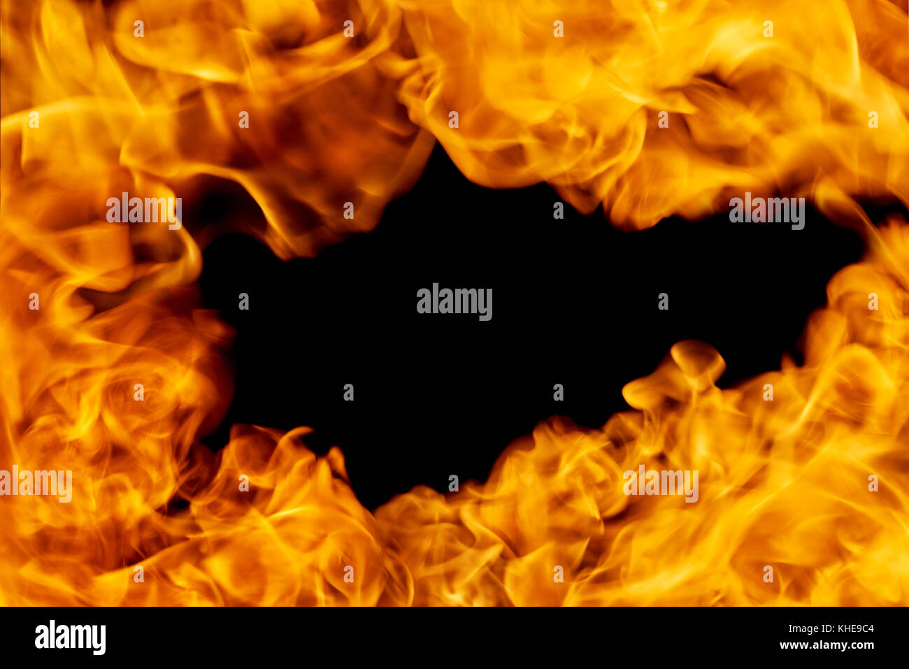 Flame frame hi-res stock photography and images - Alamy