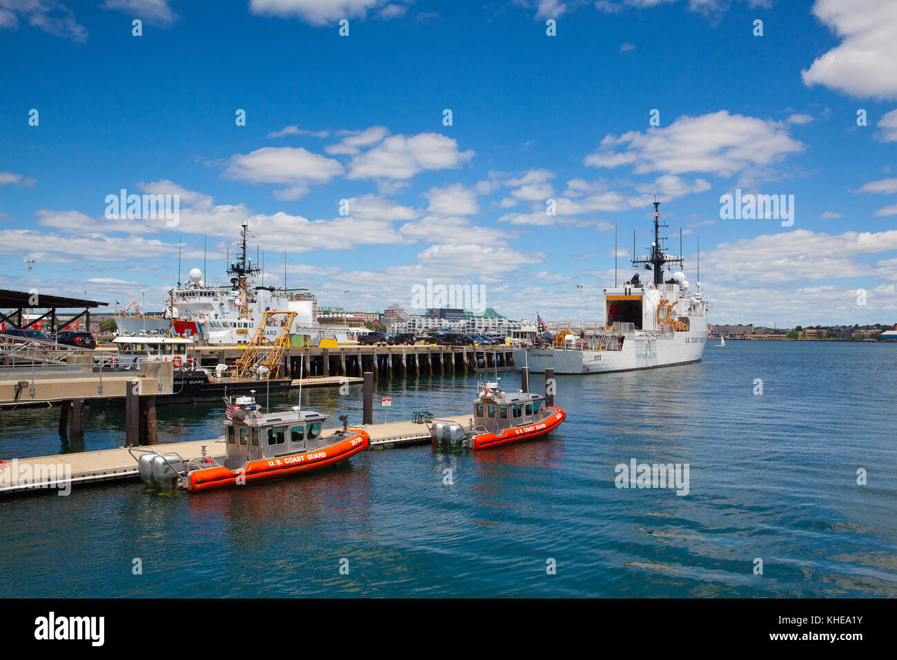 Coast guard base boston hi-res stock photography and images - Alamy