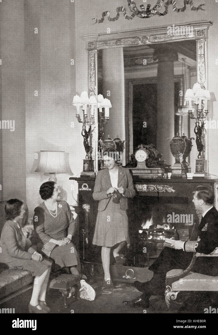 Queen elizabeth sister princess hi-res stock photography and images - Alamy