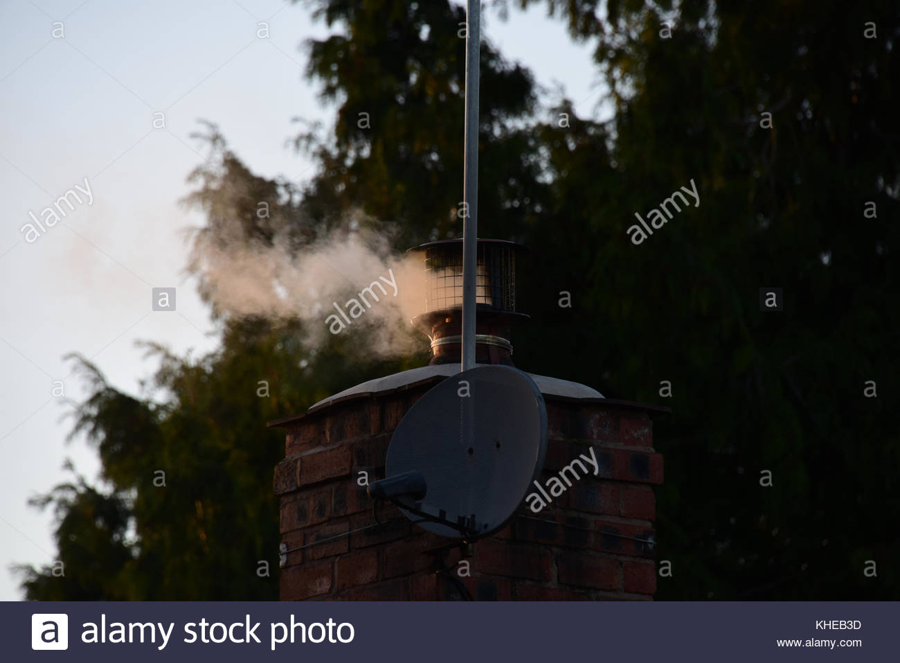 Smoke From A Chimney Stock Photos & Smoke From A Chimney Stock Images ...