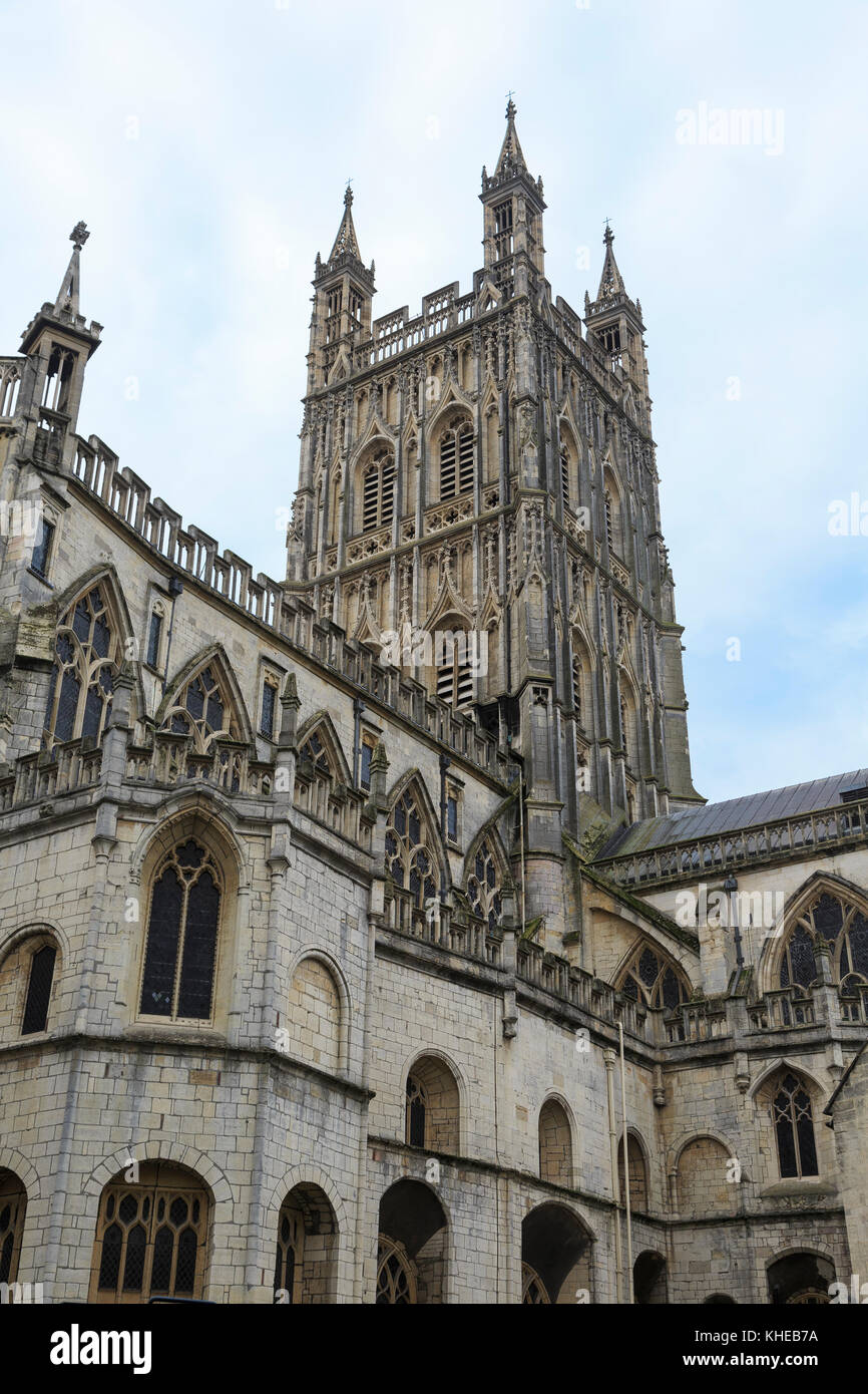 Gloucester Cathedral, Gloucester, Gloucestershire, England, UK Stock ...