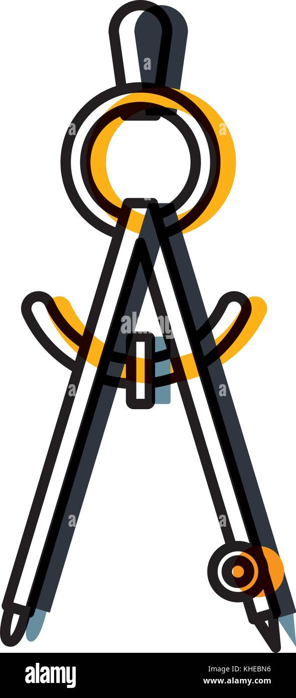 Geometric compass tool Stock Vector Image & Art - Alamy