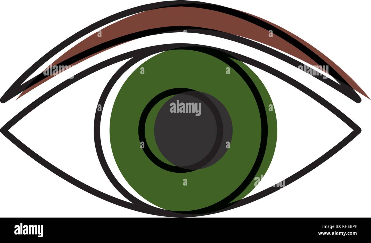 Human eye symbol Stock Vector Image & Art - Alamy