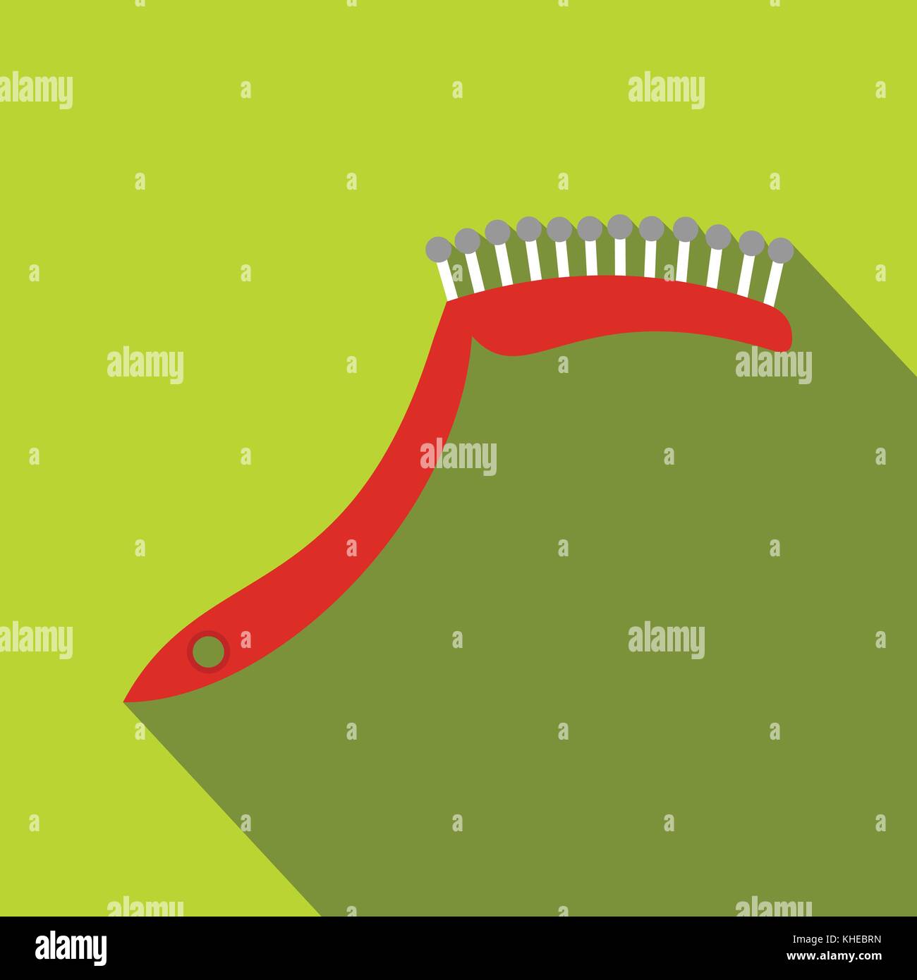 Pet comb icon, flat style Stock Vector Image & Art - Alamy