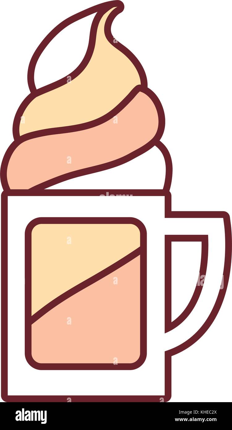 ice cream cup vector illustration Stock Vector Image & Art - Alamy