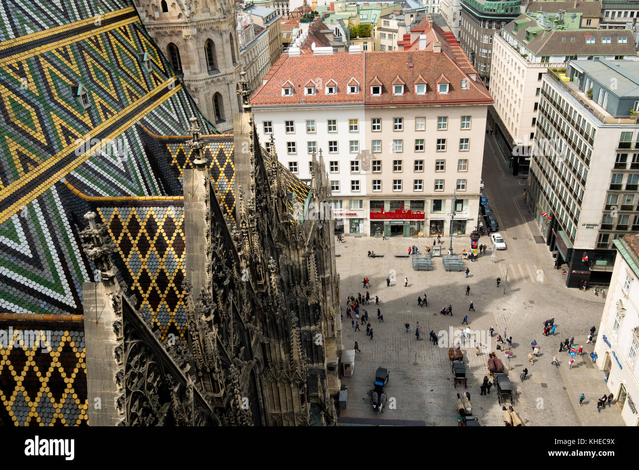 Vienna, Austria aerial landscape Stock Photo - Alamy