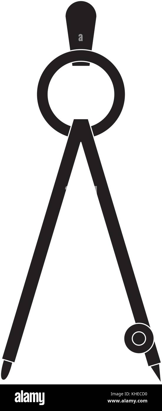 Geometric compass tool Stock Vector Image & Art - Alamy