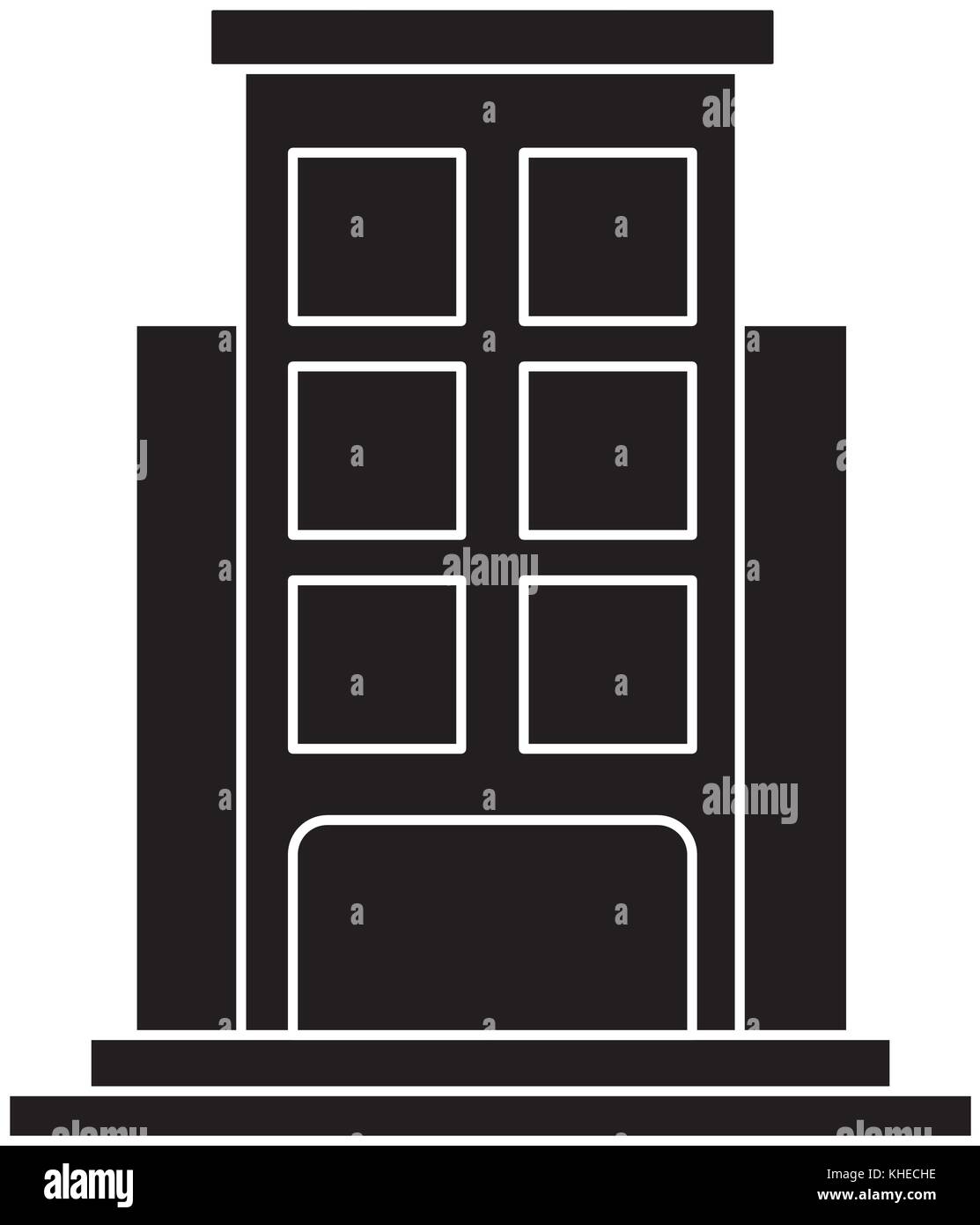 Tower building symbol Stock Vector Image & Art - Alamy