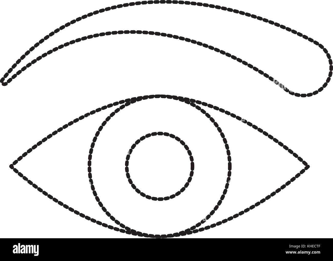 Human eye symbol Stock Vector Image & Art - Alamy