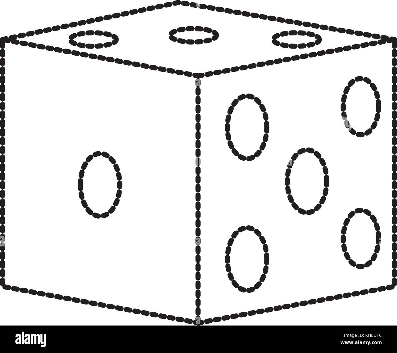 Gambling dice isolated Stock Vector Image & Art - Alamy