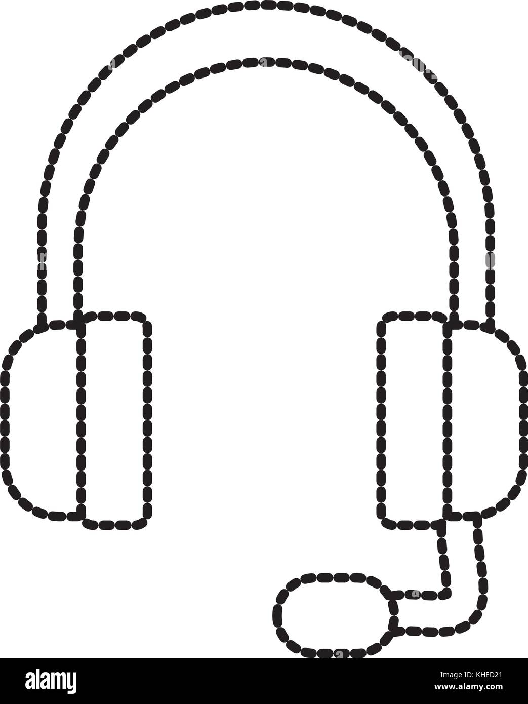 Call center headset Stock Vector Image & Art - Alamy