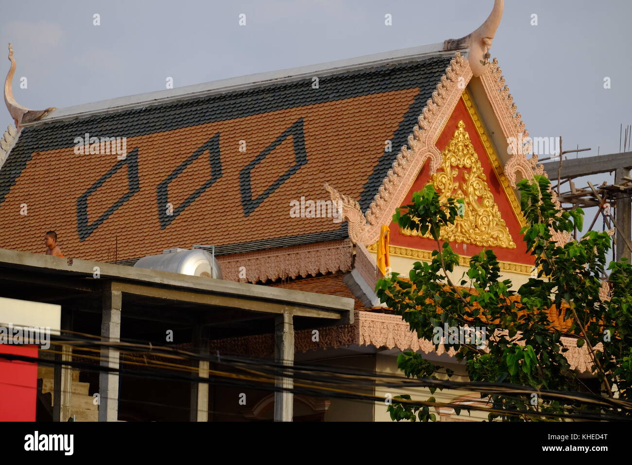 traditional buildings phnom pehn Stock Photo - Alamy
