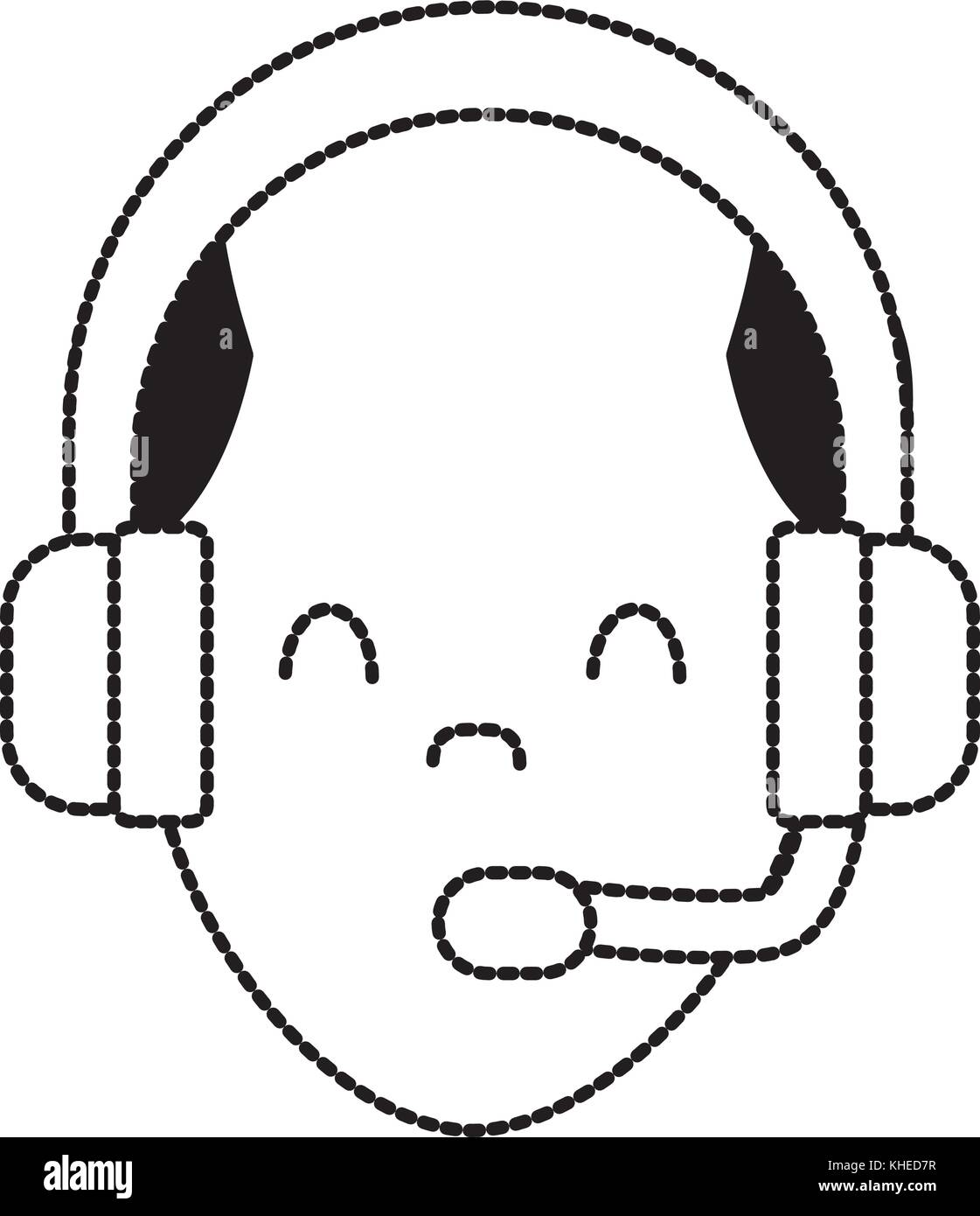 Call center man avatar Stock Vector Image & Art - Alamy