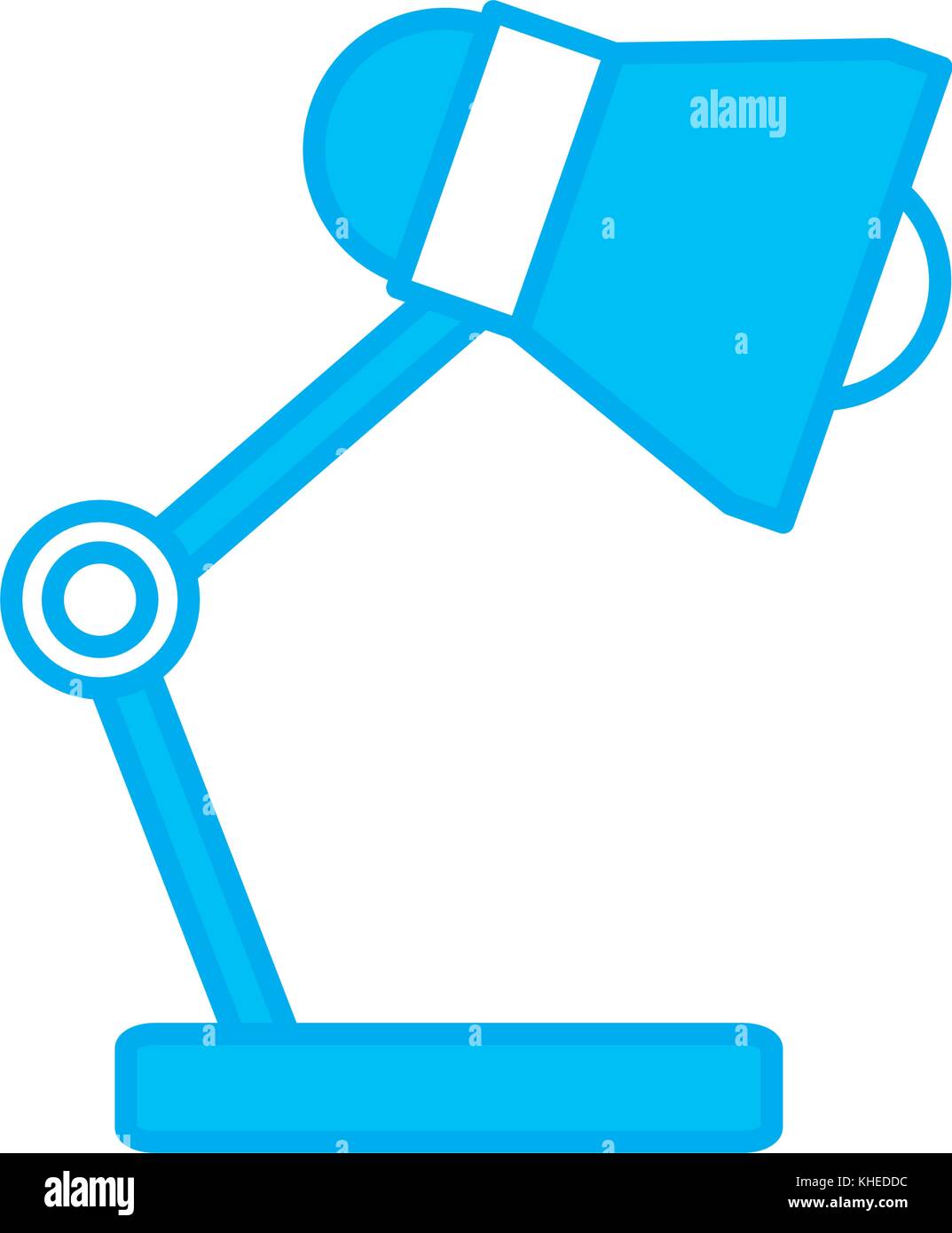 Desk light lamp Stock Vector Image & Art - Alamy