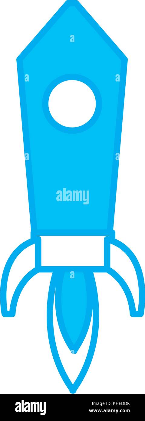 Spaceship rocket symbol Stock Vector Image & Art - Alamy