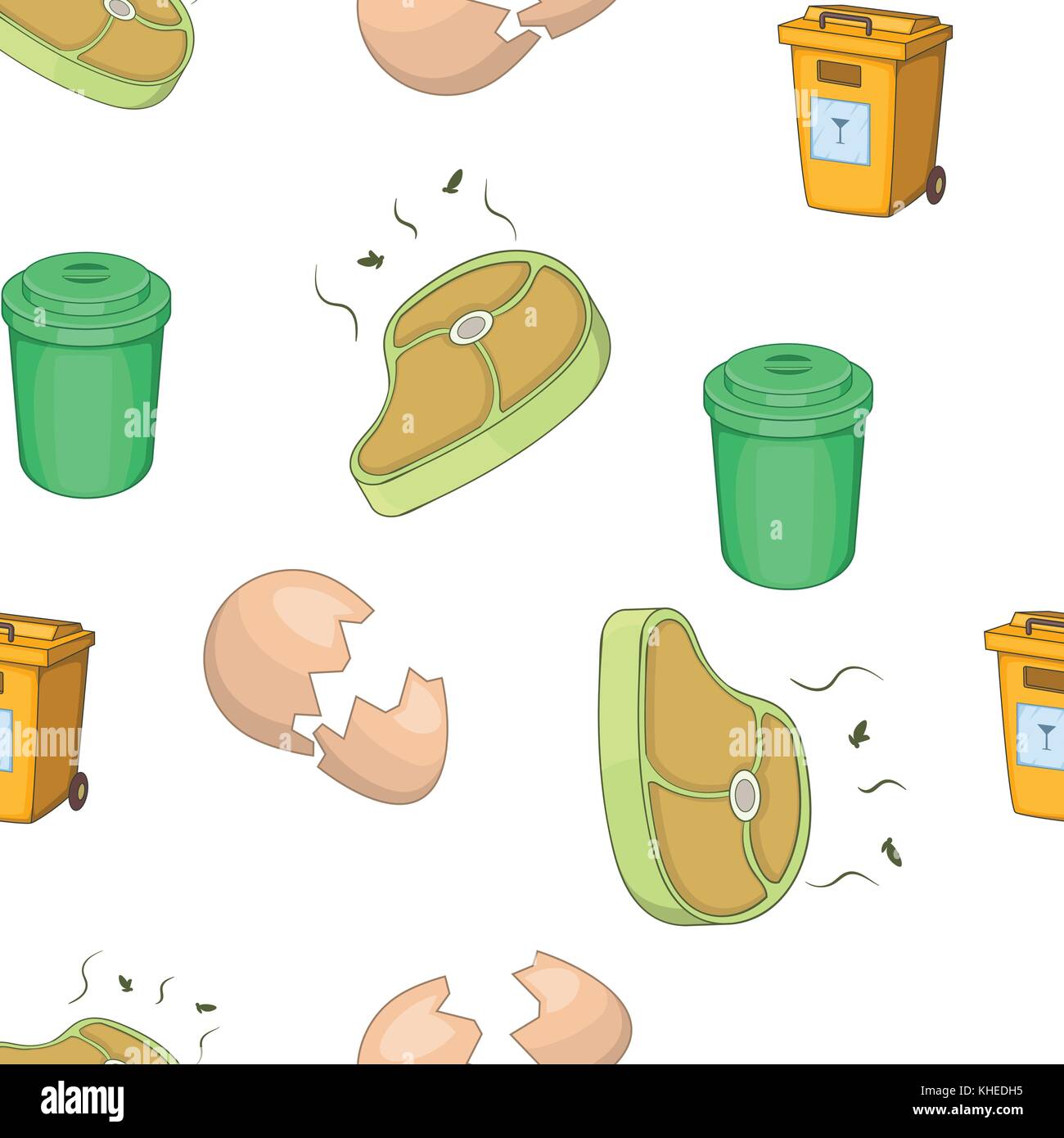 Cartoon Drawing Trash Can High Resolution Stock Photography and Images ...
