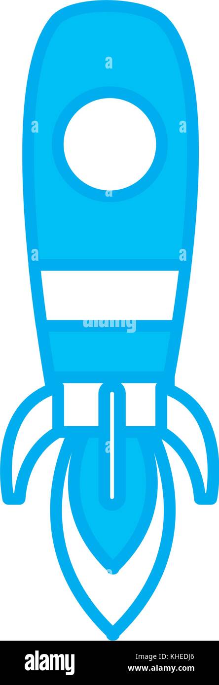 Spaceship rocket symbol Stock Vector Image & Art - Alamy