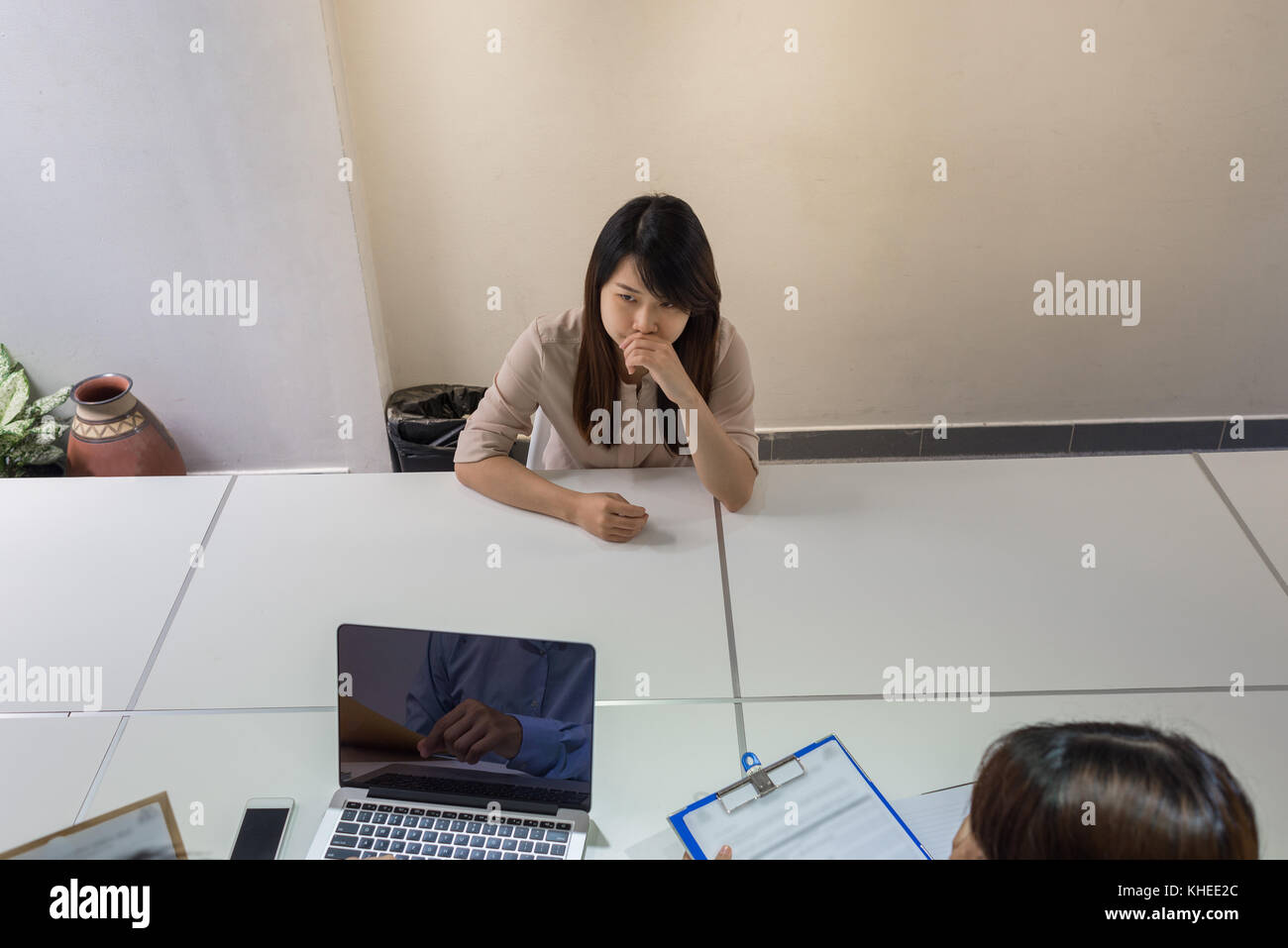 Shy employee hi-res stock photography and images - Alamy