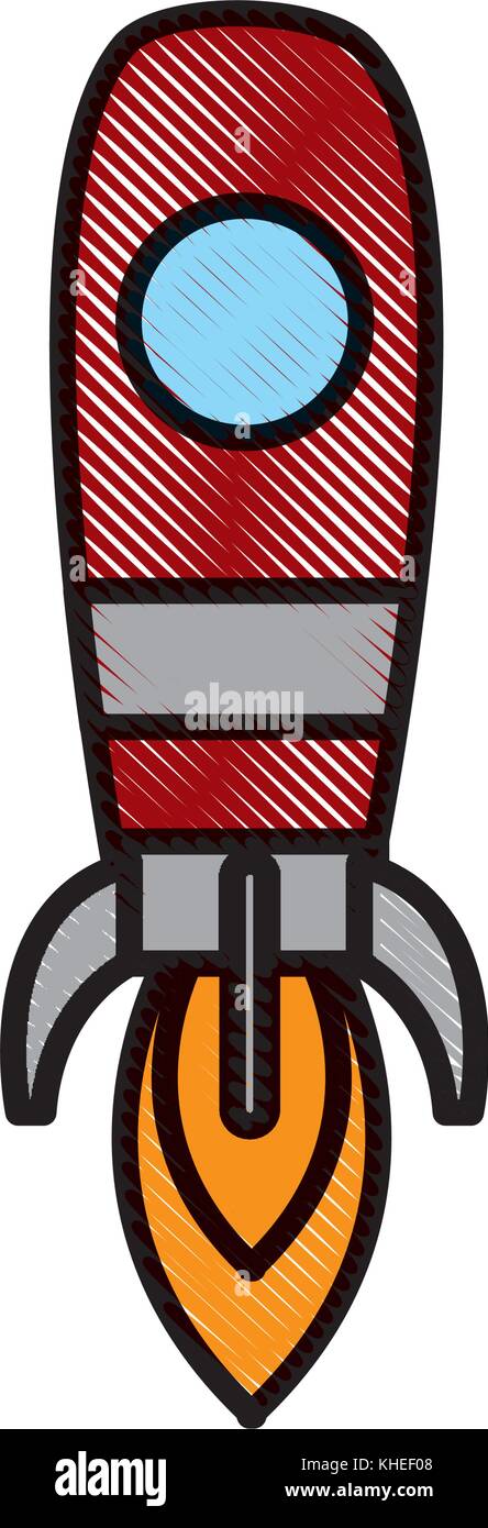 Spaceship rocket symbol Stock Vector Image & Art - Alamy