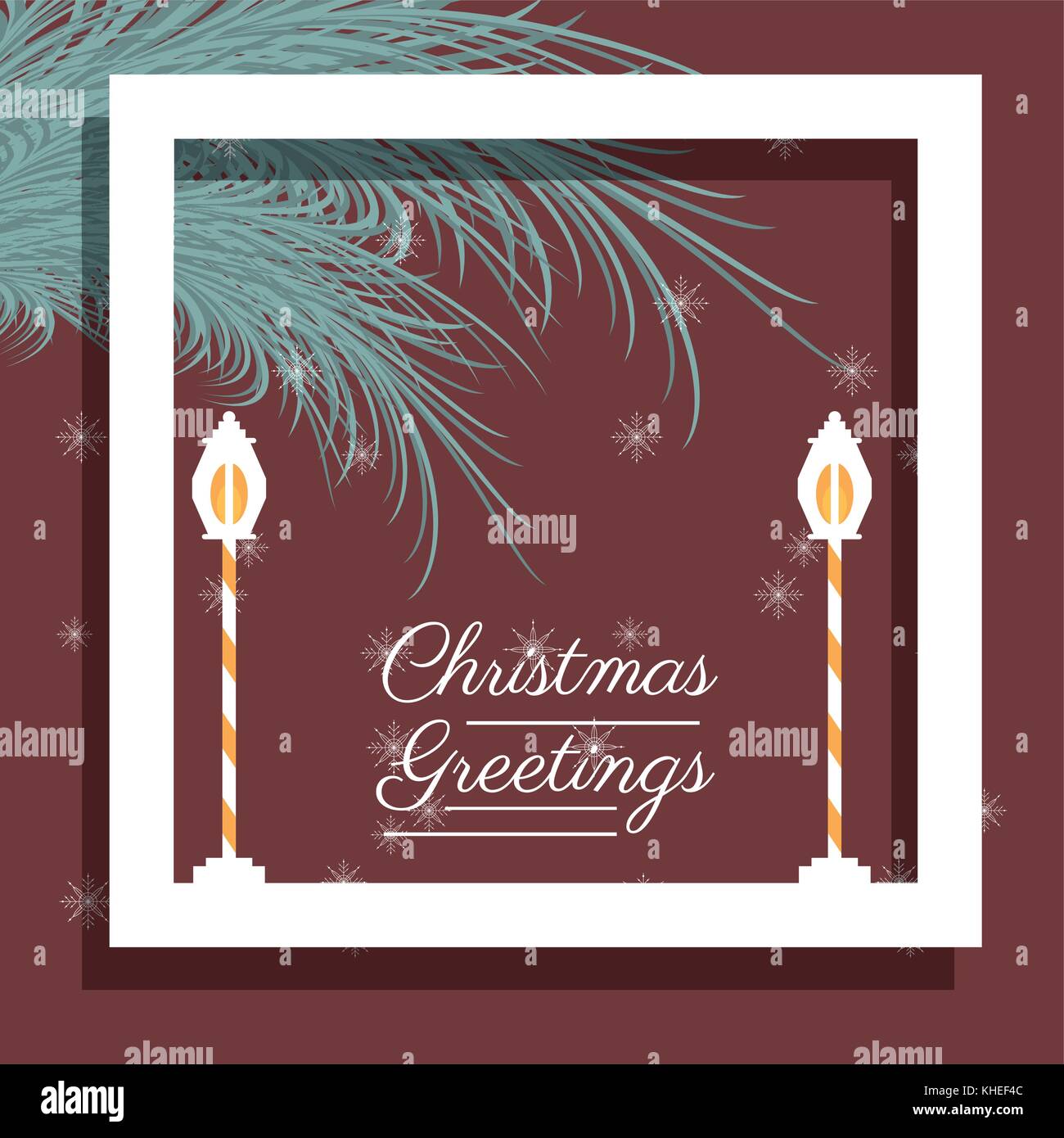 christmas greetings design Stock Vector Image & Art - Alamy
