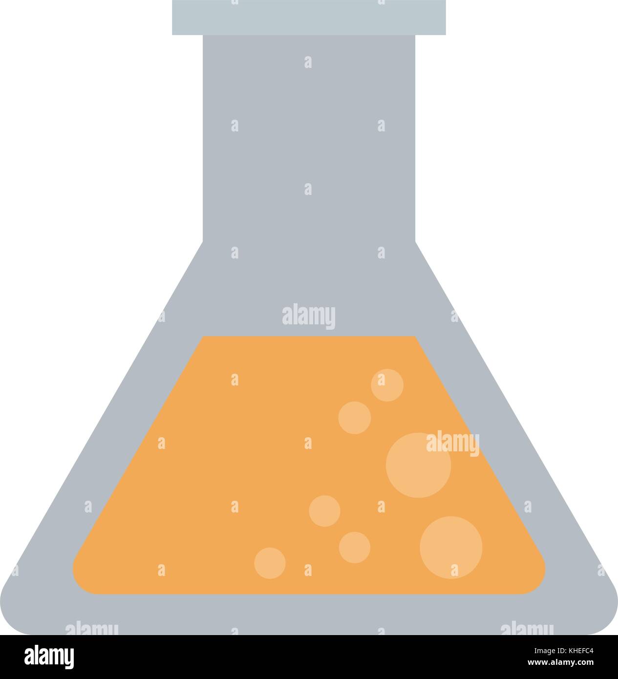 Flask chemistry lab Stock Vector Image & Art - Alamy