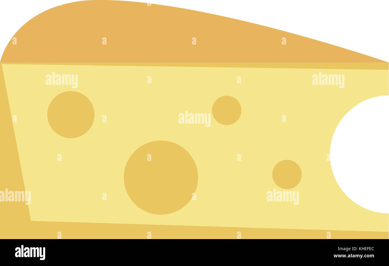 Piece of cheese Stock Vector Image & Art - Alamy