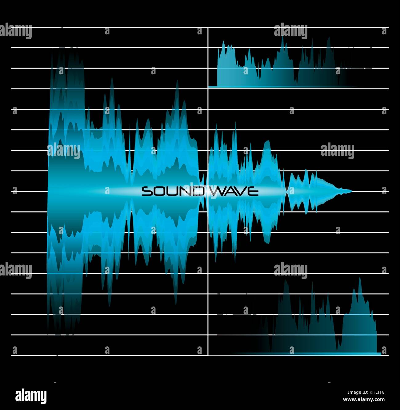 Sound wave design Stock Vector Image & Art - Alamy