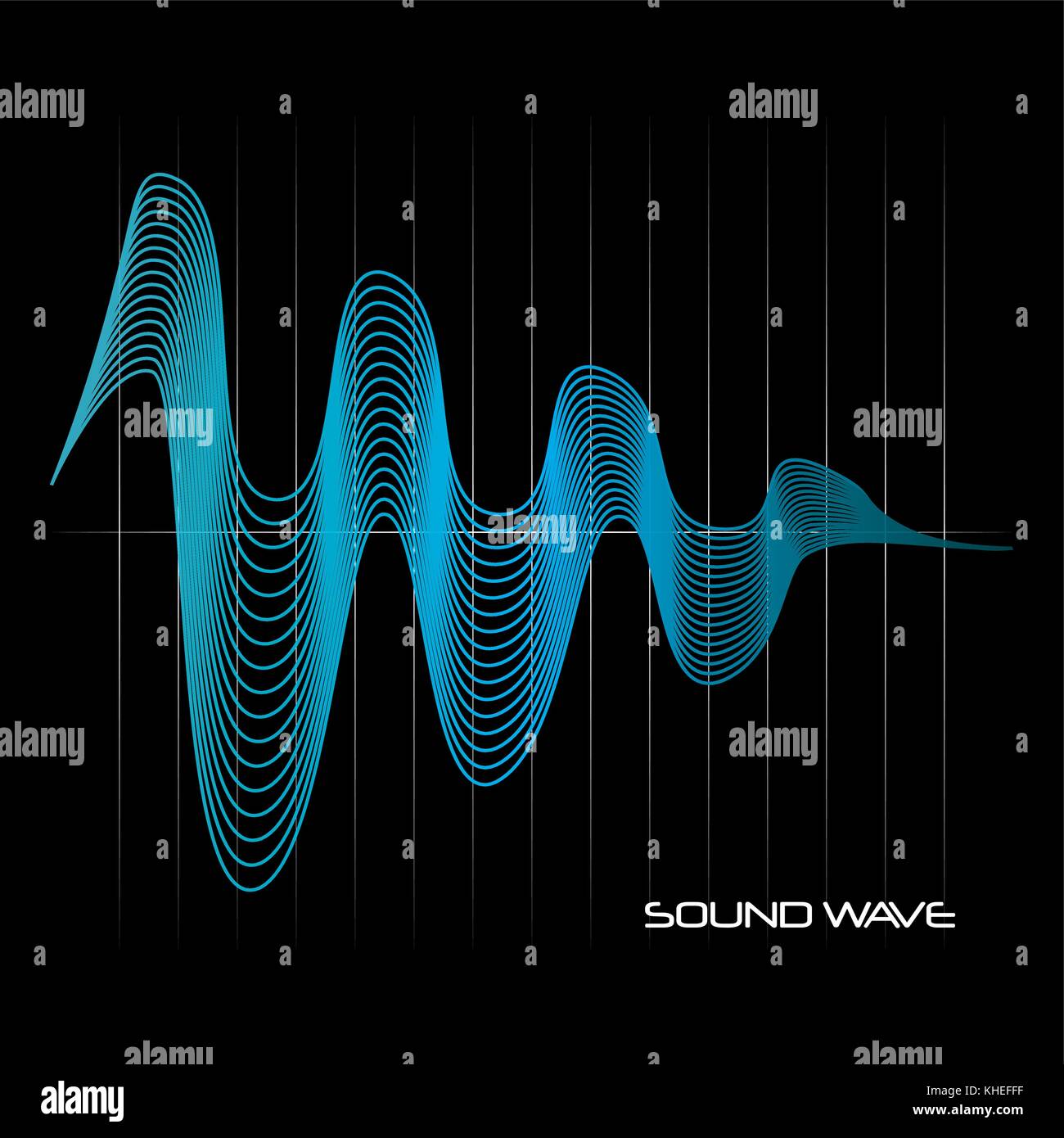 Sound wave design Stock Vector Image & Art - Alamy