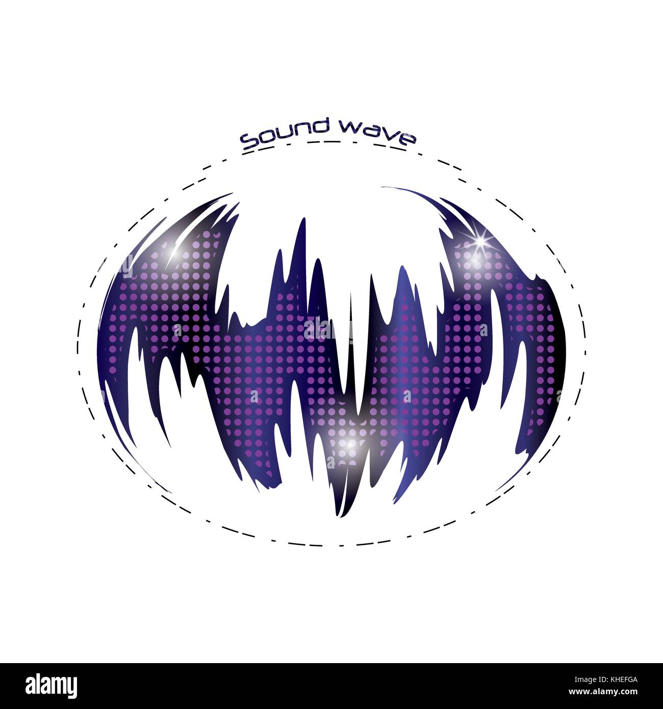 Sound wave design Stock Vector Image & Art - Alamy