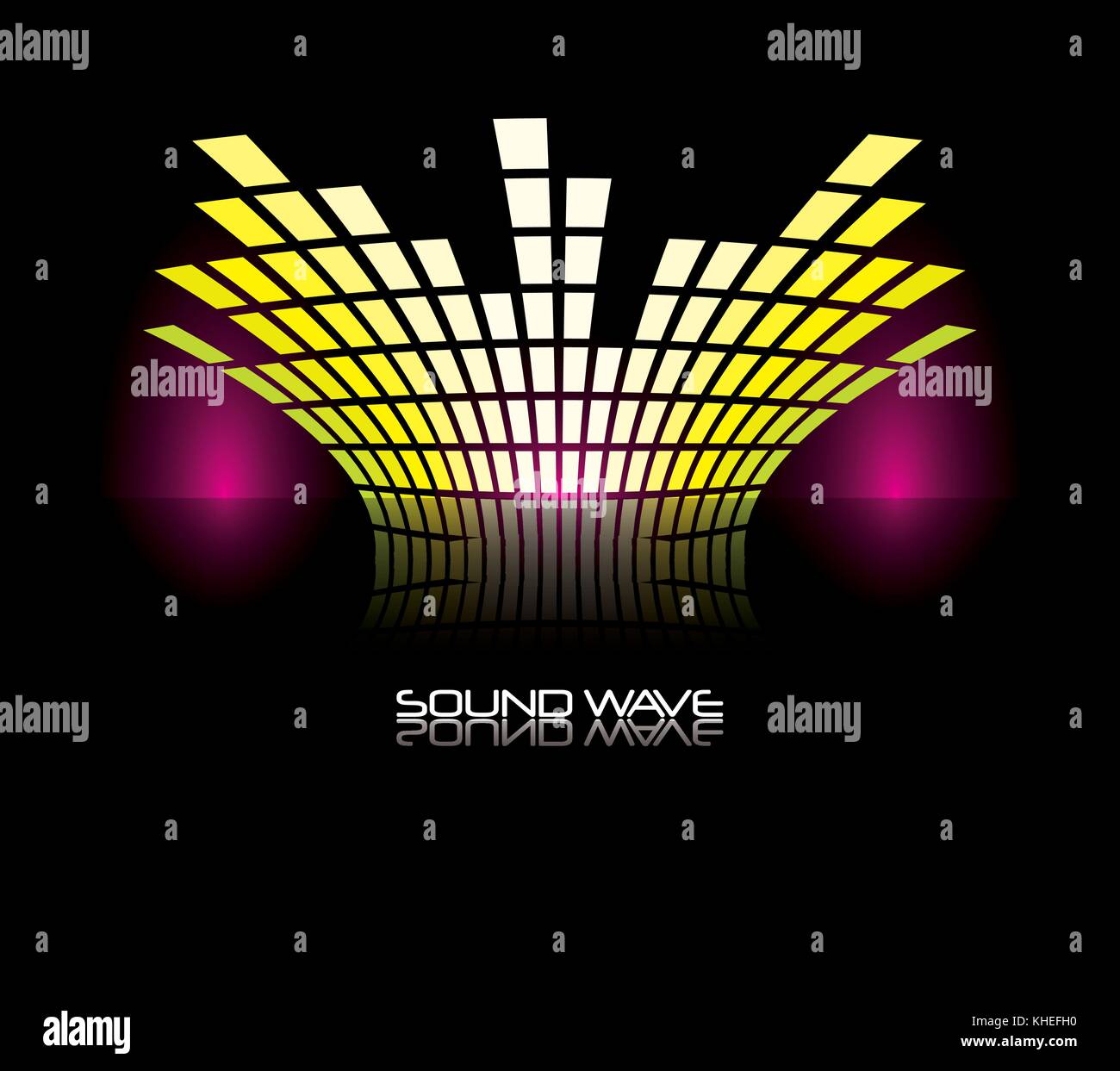 Sound wave design Stock Vector Image & Art - Alamy