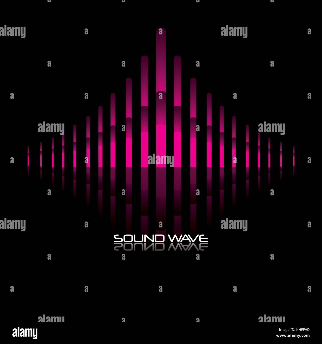 Sound wave design Stock Vector Image & Art - Alamy