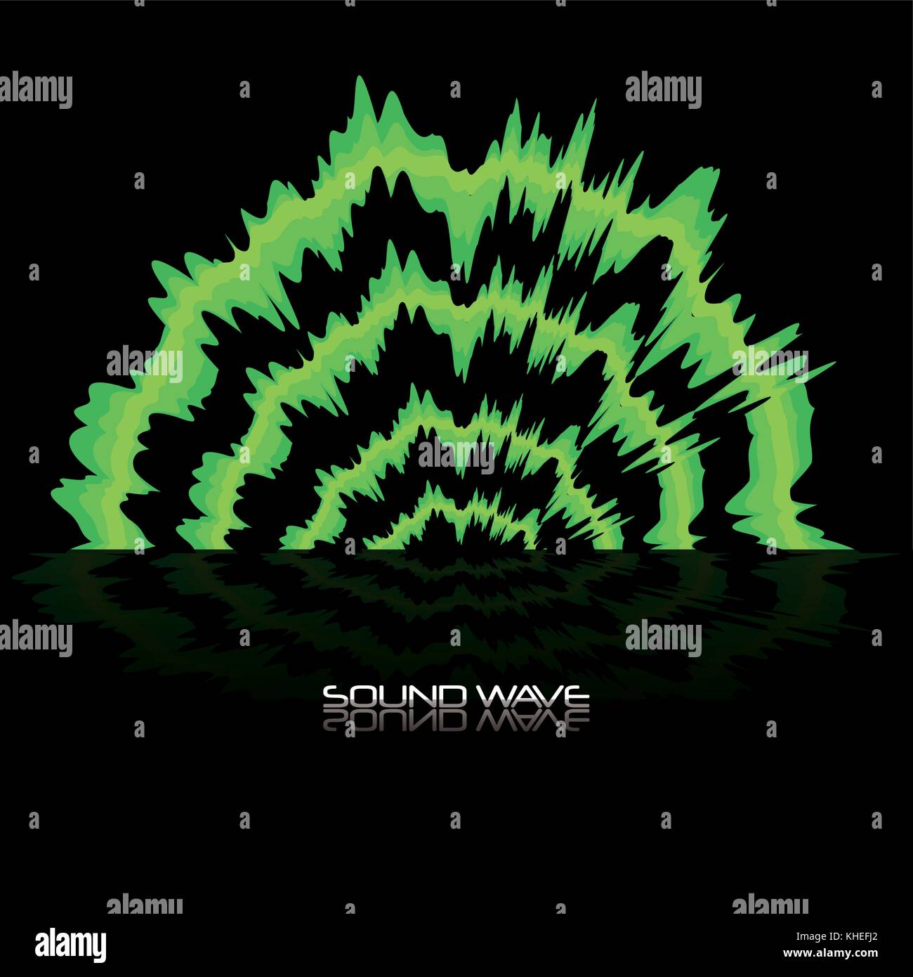 Sound wave design Stock Vector Image & Art - Alamy