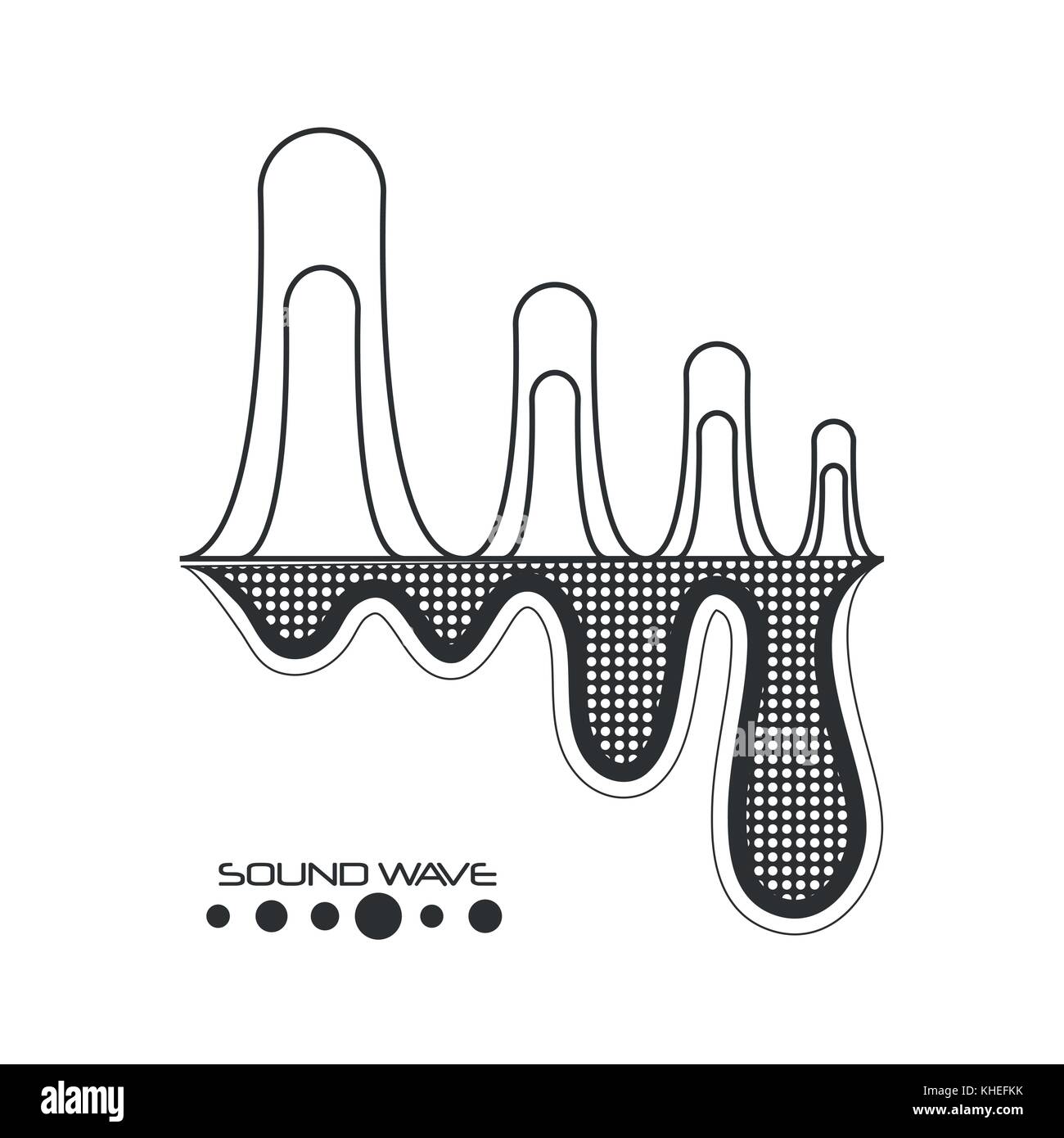 Sound wave design Stock Vector Image & Art - Alamy