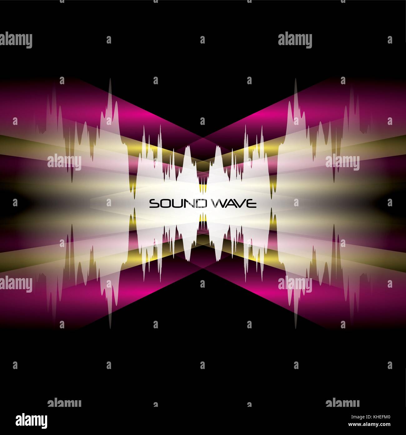 Sound wave design Stock Vector Image & Art - Alamy
