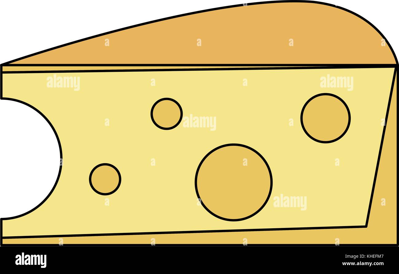 Piece of cheese Stock Vector Image & Art - Alamy