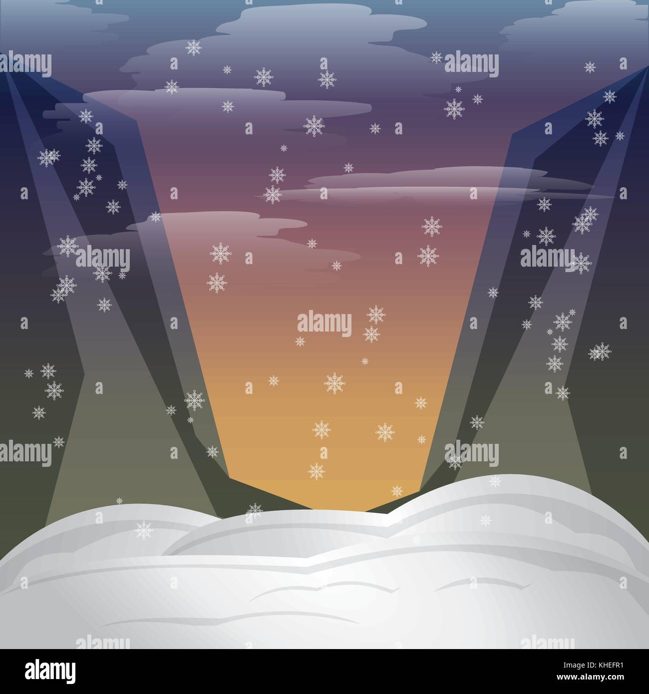 snow and alps design Stock Vector Image & Art - Alamy