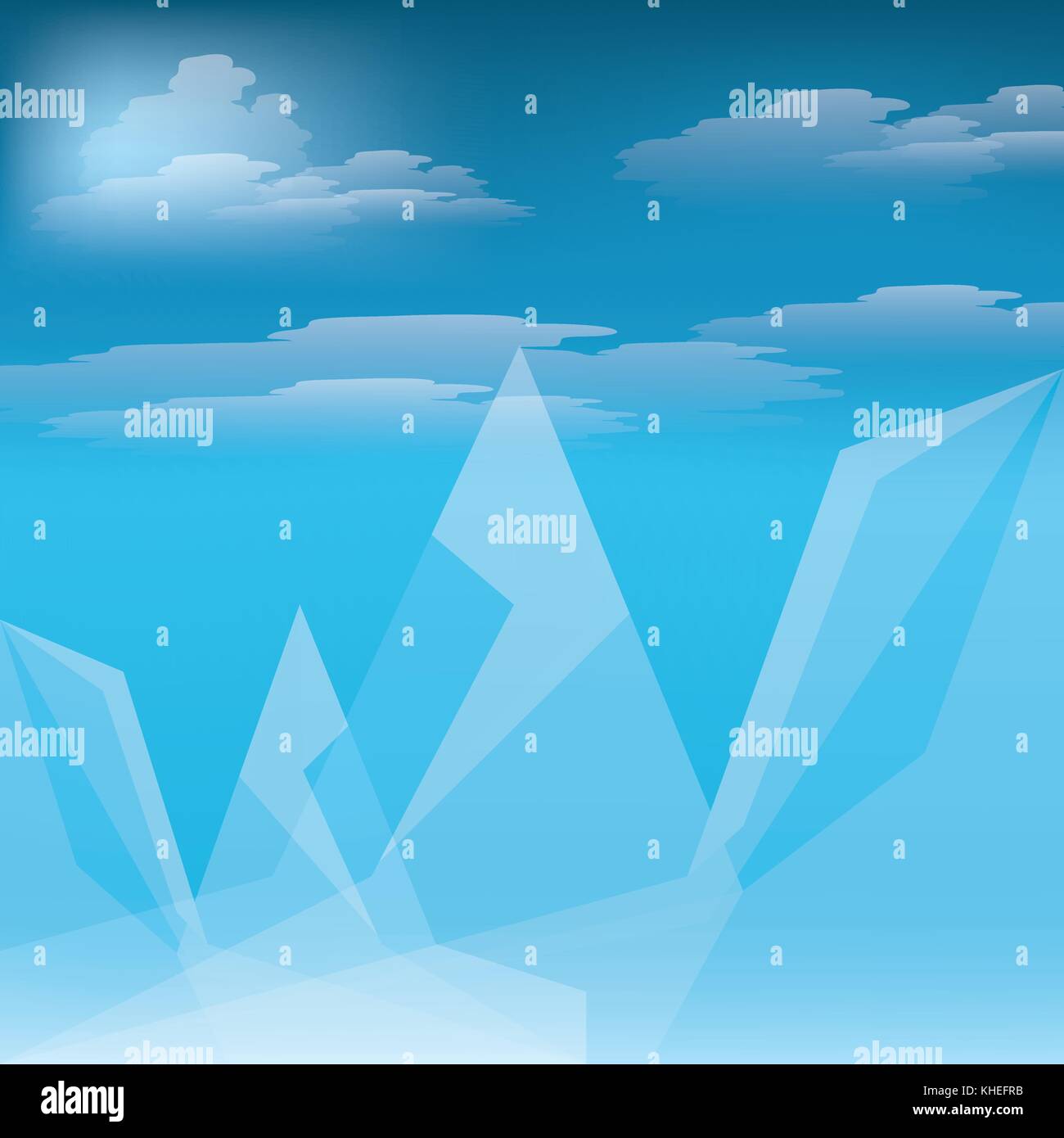 sky with clouds design Stock Vector Image & Art - Alamy