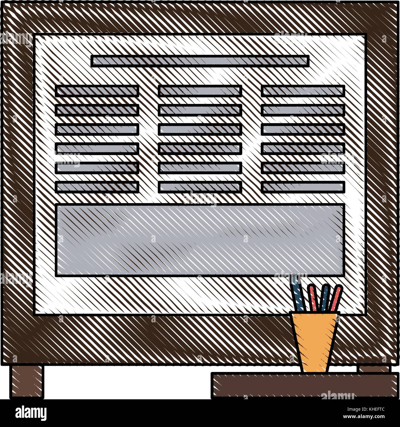 Office cork board Stock Vector Image & Art - Alamy