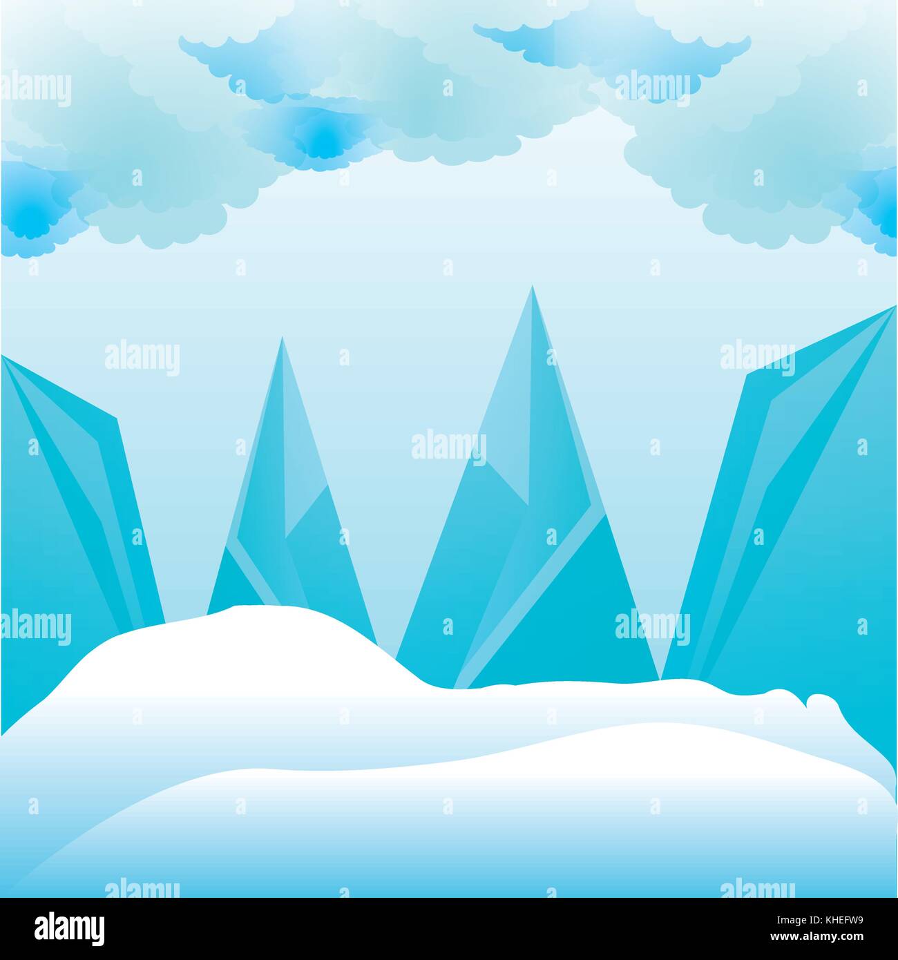 snow and alps design Stock Vector Image & Art - Alamy