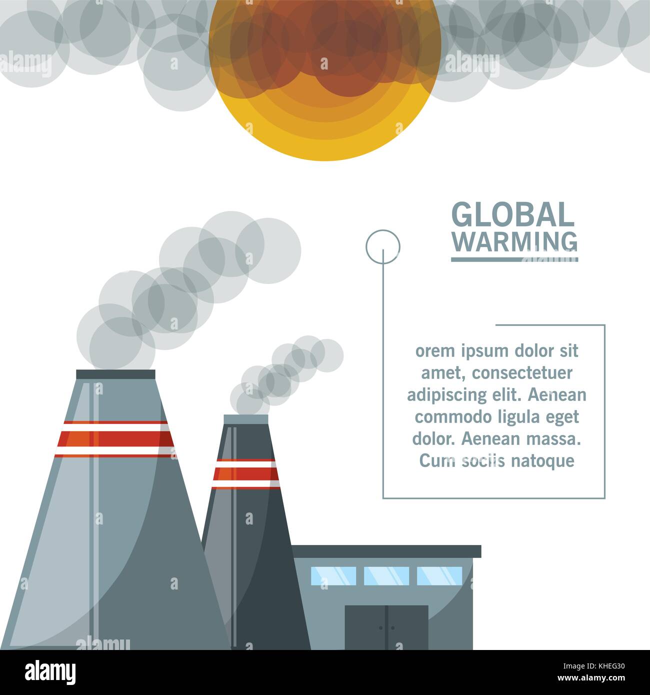 global warming design Stock Vector Image & Art - Alamy
