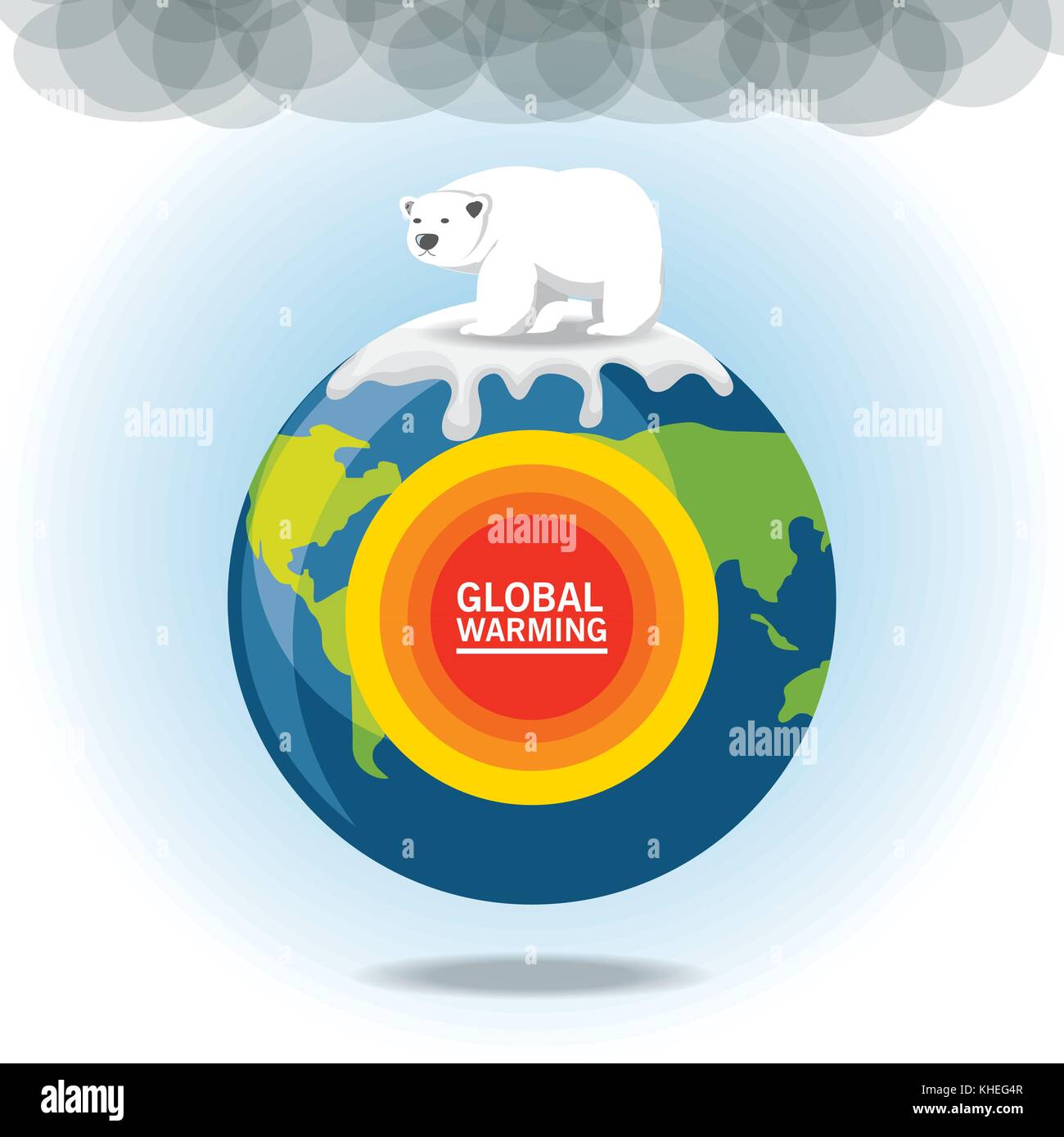 global warming design Stock Vector Image & Art - Alamy