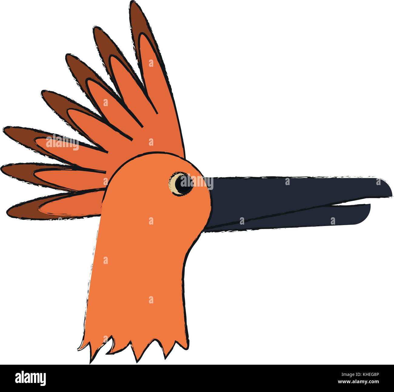 Bird head cartoon Stock Vector Image & Art - Alamy
