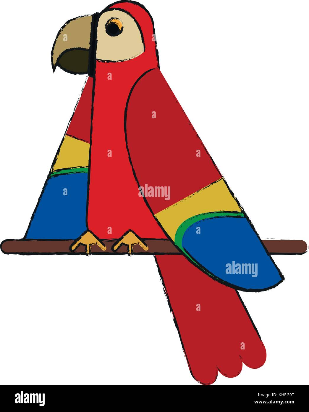 Parrot Sketch Stock Photos & Parrot Sketch Stock Images - Alamy