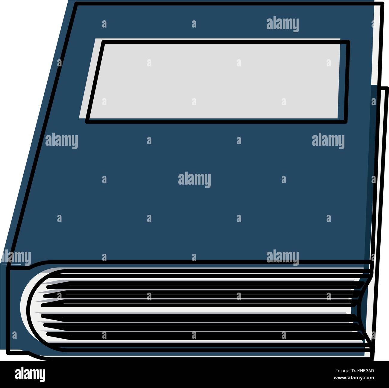 Book closed isolated Stock Vector Image & Art - Alamy