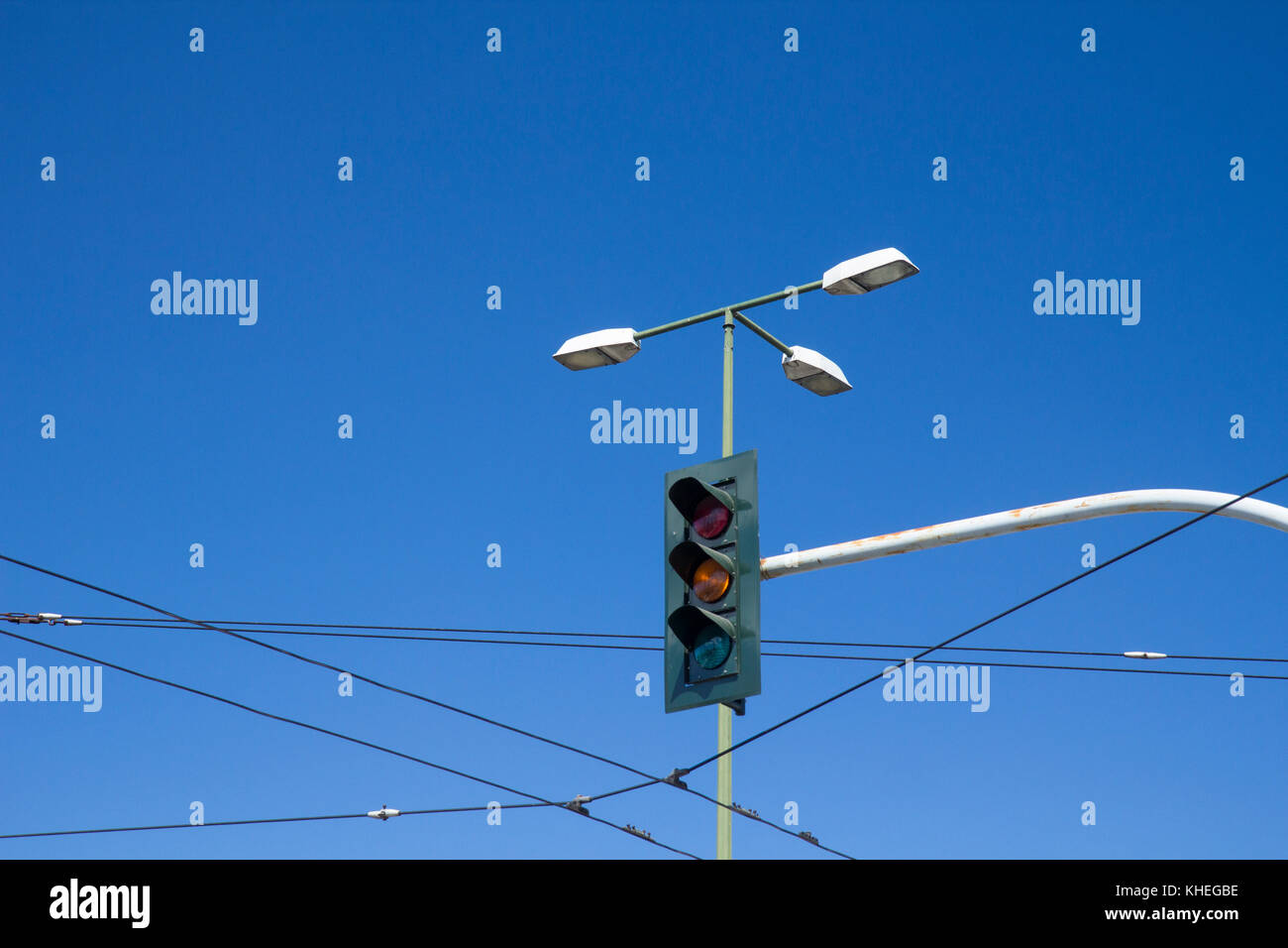 Traffic signal orange light amber hi-res stock photography and images ...