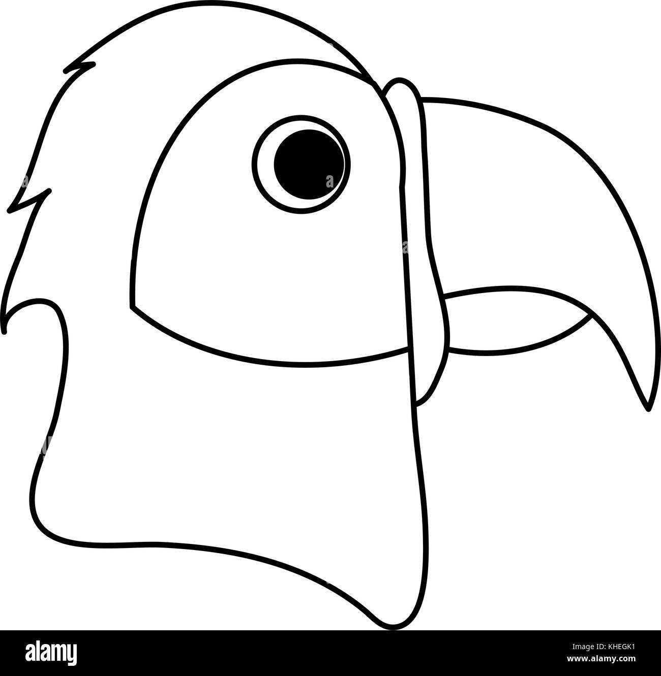 Parrot Head High Resolution Stock Photography and Images - Alamy