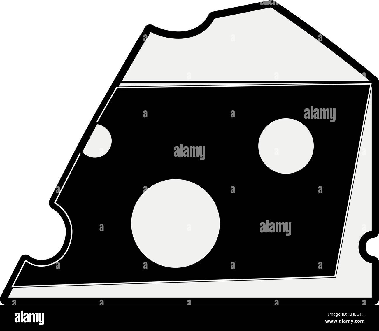 Cheese block studio Stock Vector Images - Alamy