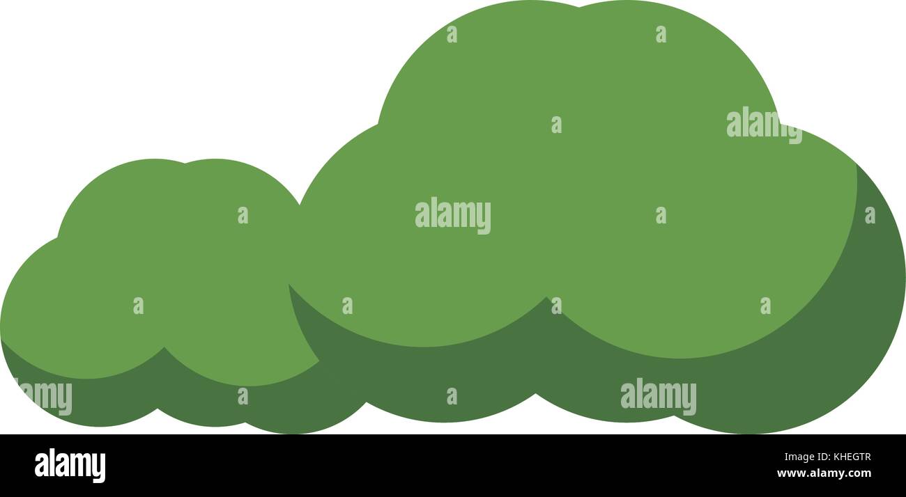 green bush icon Stock Vector Image & Art - Alamy